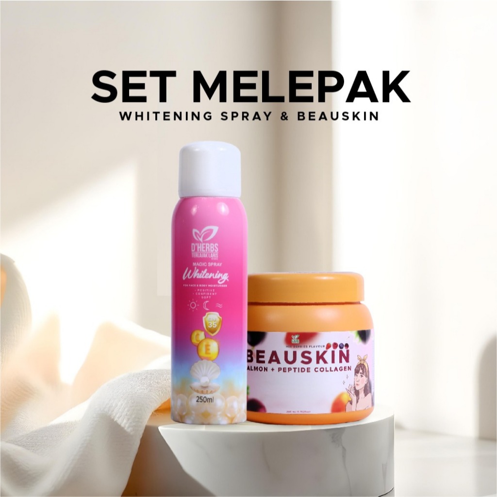 DHERBS SET JIMAT MELEPAK (LOTION SPRAY + BEAU) | Shopee Malaysia