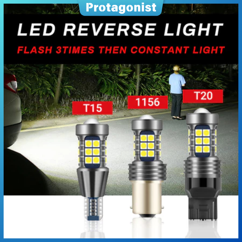 【Ready stock】LED Car Reverse Light Bulb Flash & Non Flash T15/W16W T20 ...
