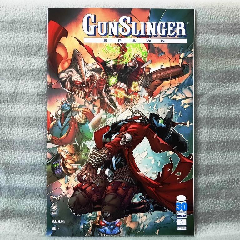 Gunslinger Spawn #5 (Image Comics) Todd McFarlane, Brett Booth (Rare) | Shopee Malaysia