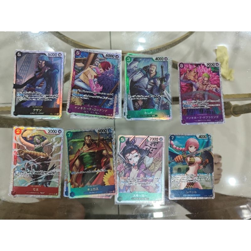 Bandai One Piece OPTCG Special Rare SR OP10 Kuzan Corazon Tashigi ...