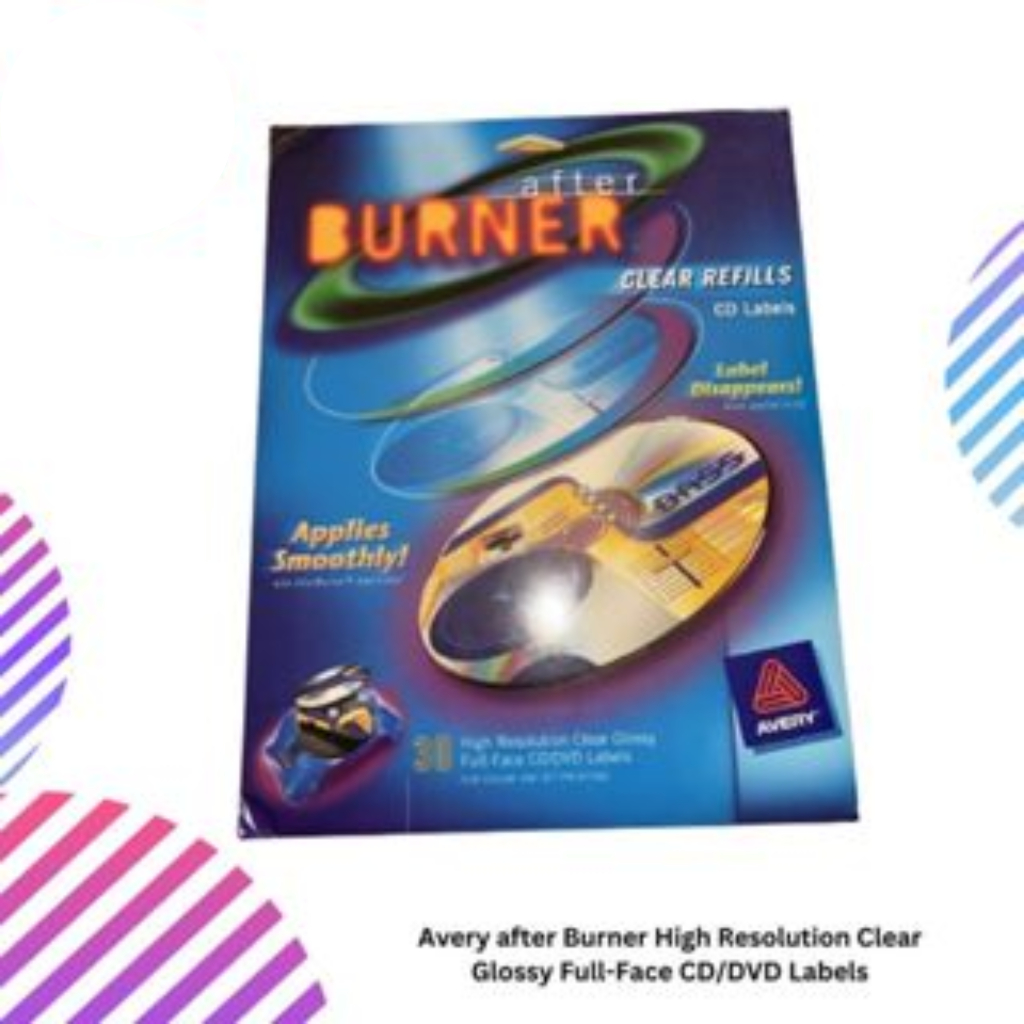 [CLEAR STOCK] Avery after Burner High Resolution Clear Glossy Full-Face ...