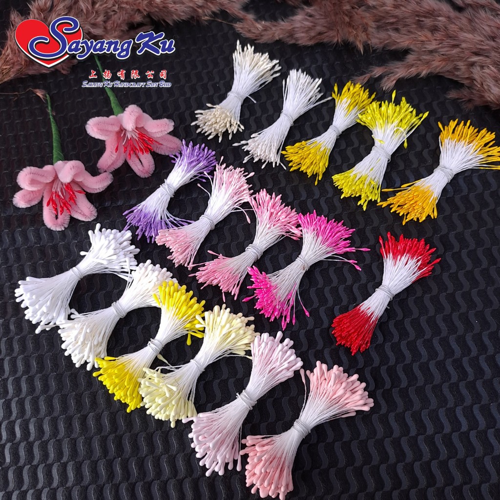 [ NEW ARRIVAL ] New Inti Bunga Stigma DIY Kraftangan / Inti Bunga Baharu >