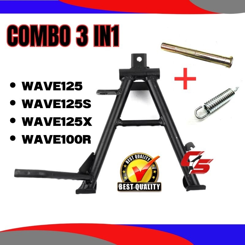 Wave125 Wave125s Wave125x Wave100R Main Stand Spring Shaft Double Stand ...