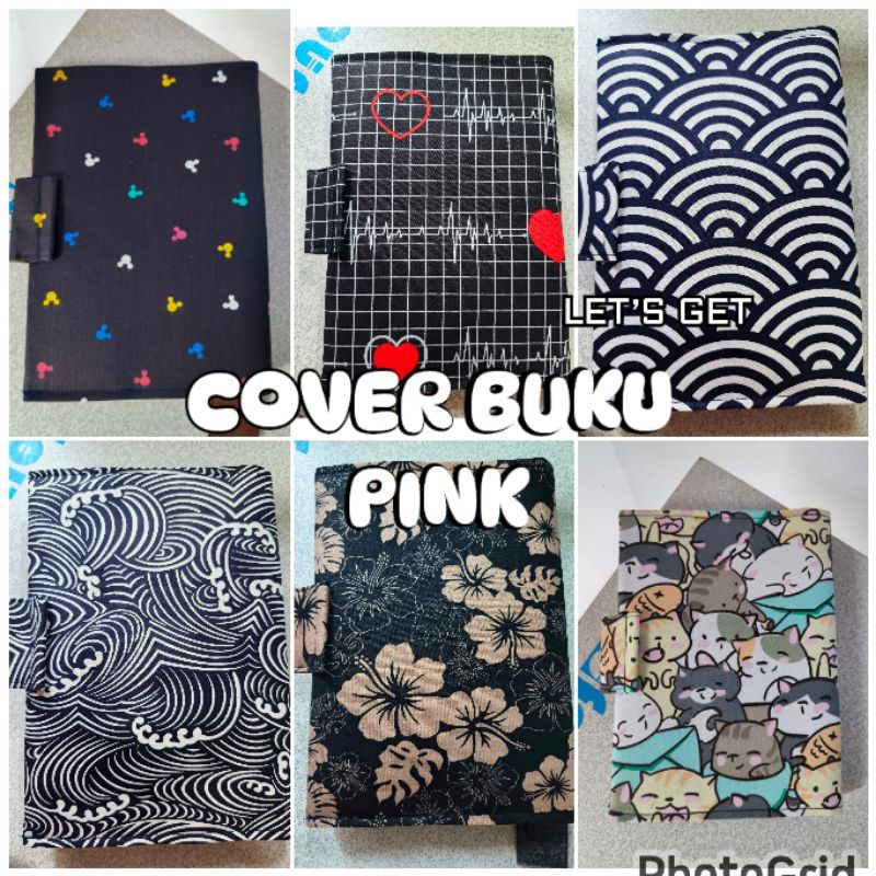 OFFER 4 🔥COVER BUKU PINK IBU DAN ANAK MAGNET BUTTON | Shopee Malaysia