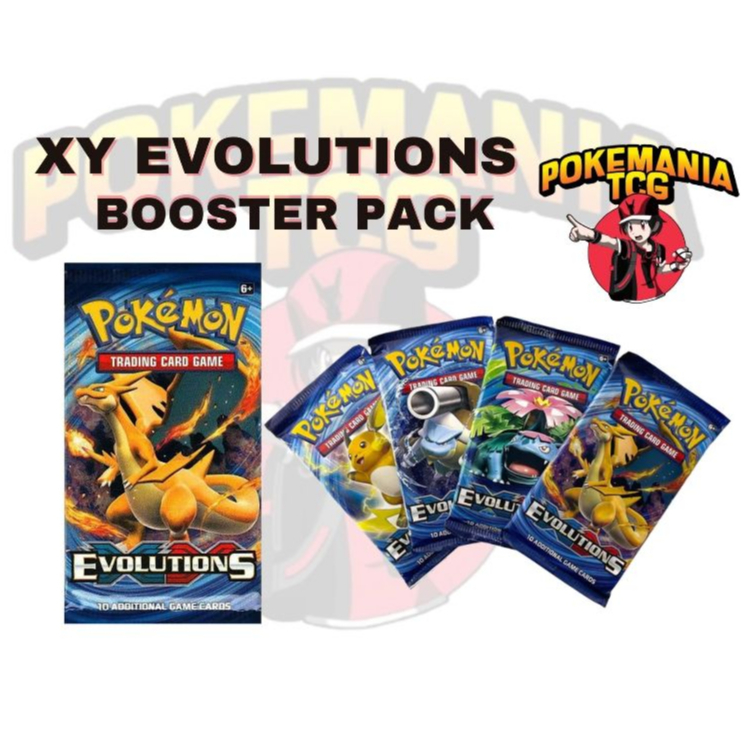 (Live Rip) Pokemon TCG - XY Evolutions Booster Pack | Shopee Malaysia