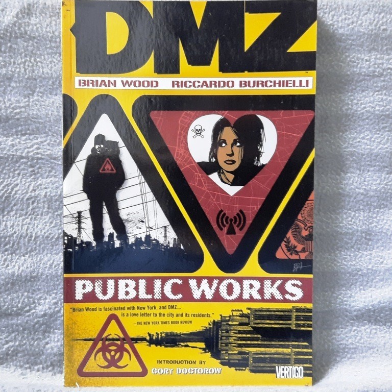 DMZ TPB #3 1st Print (DC/Vertigo Comics) Brian Wood, Riccardo Burchielli (MATURE READERS ...