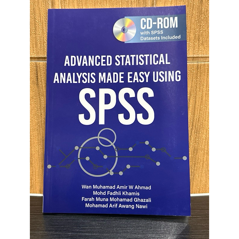 Advanced Statistical Analysis Made Easy Using SPSS (USM) | Shopee Malaysia