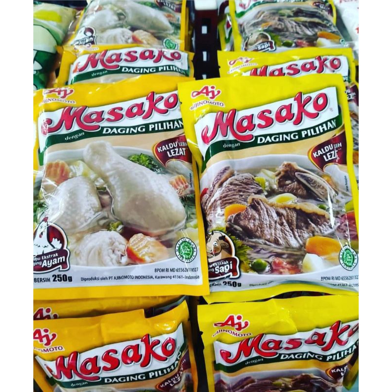 MASAKO 250g - Perisa Ayam @ Sapi/Daging | Shopee Malaysia
