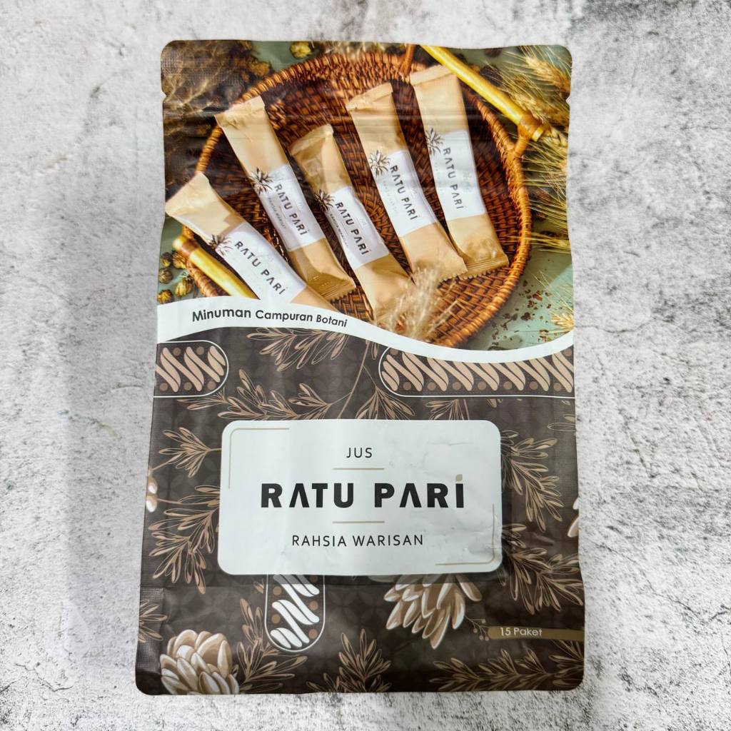 [READY STOCK[ JUS RATU PARI ORIGINAL HQ HERBA PREMIUM | Shopee Malaysia