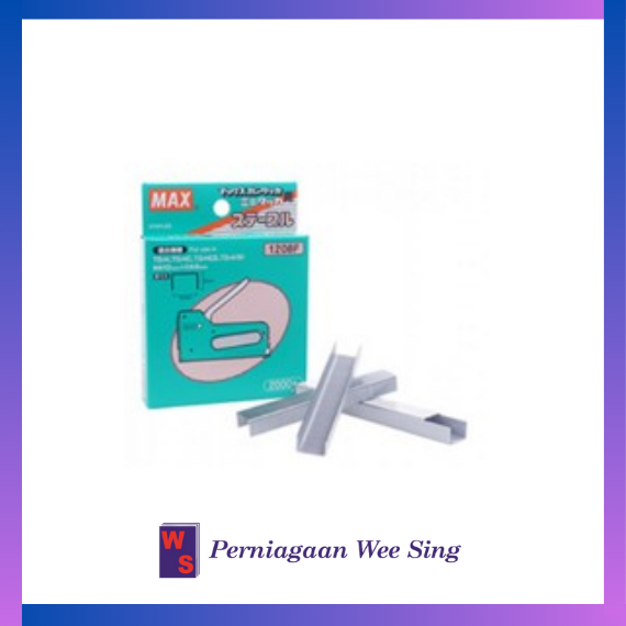 [WEE SING] Max 1208F Staples 2000’S (For gun tacker TG-HC) | Shopee ...