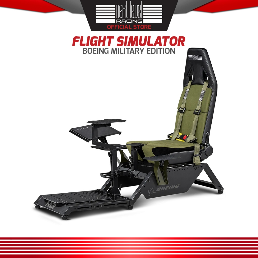 NEXT LEVEL RACING FLIGHT SIMULATOR BOEING MILITARY EDITION - NLR-S028 ...