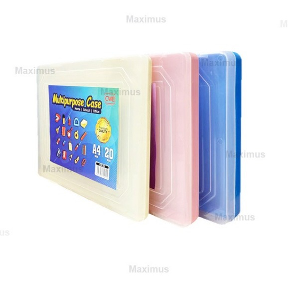CWE A4 Document Case/File Holder/Document Holder (20mm/30mm/40mm ...