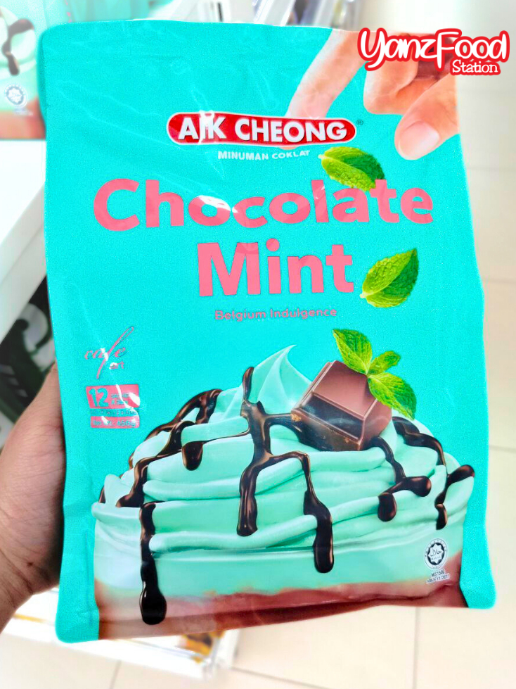 AIK CHEONG Minuman Coklat Chocolate Mint Belgium Indulgence Cafe Art 12 ...