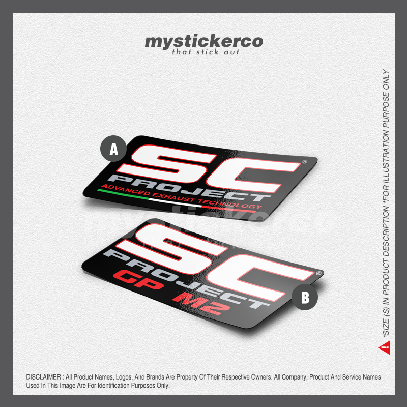 Sticker - SC Project | Shopee Malaysia