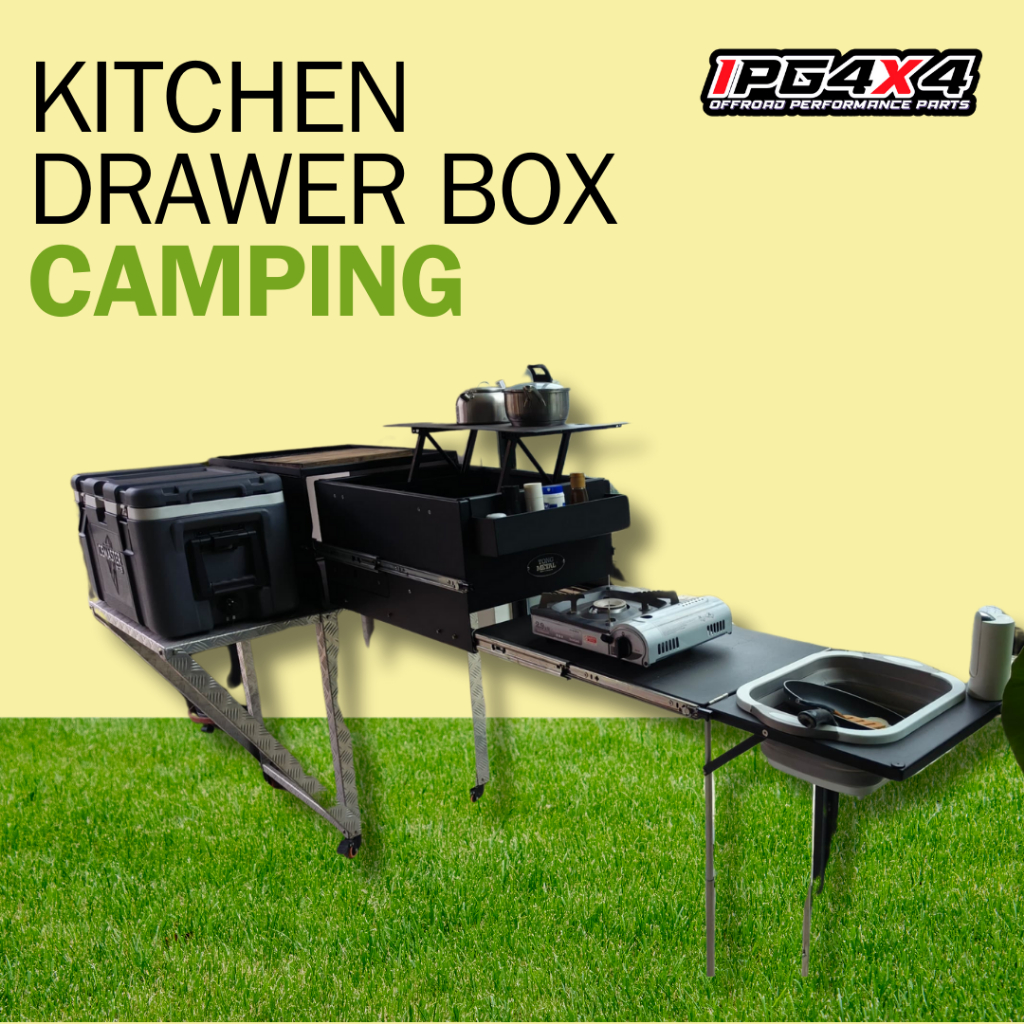 Overland Kitchen Drawer System For Camping Kitchen Drawer Box | Shopee ...
