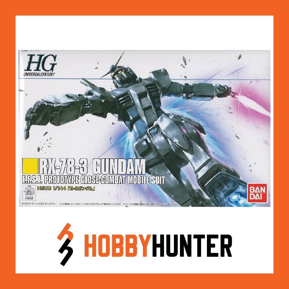 Bandai HGUC RX-78-3 Gundam "G-3" Revive Ver. | Shopee Malaysia