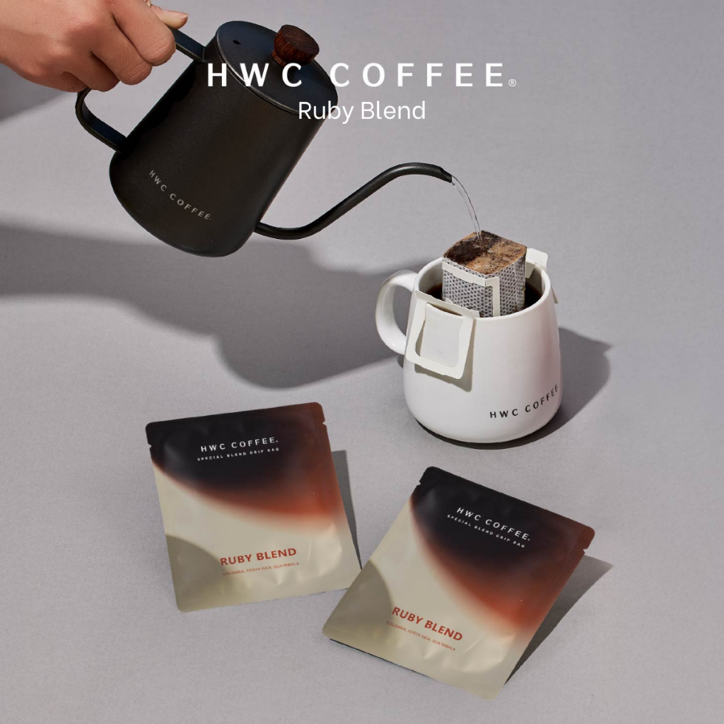HWC Ruby Blend Drip Bag Coffee Gift Box (10's x 10g) | Shopee Malaysia