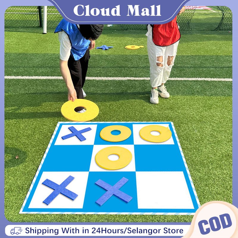 1.2*1.2M Giant Tic -Tac -Toe Relay Race Tic Tac Toe Toss Team Building ...
