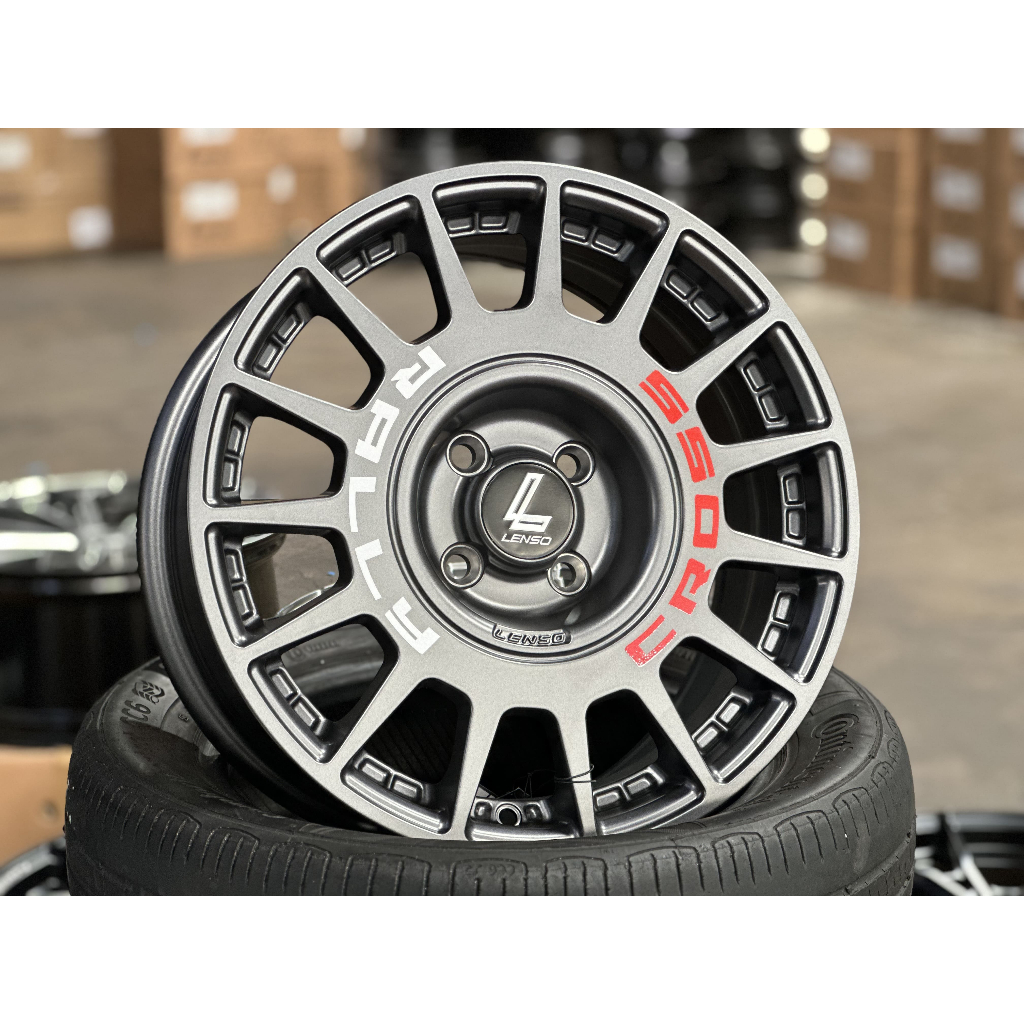 NEW 16X7J Lenso M1K Rim (set of 4) Gray 4X100 for City Jazz Vios Yaris Myvi Mazda 2 | Shopee ...