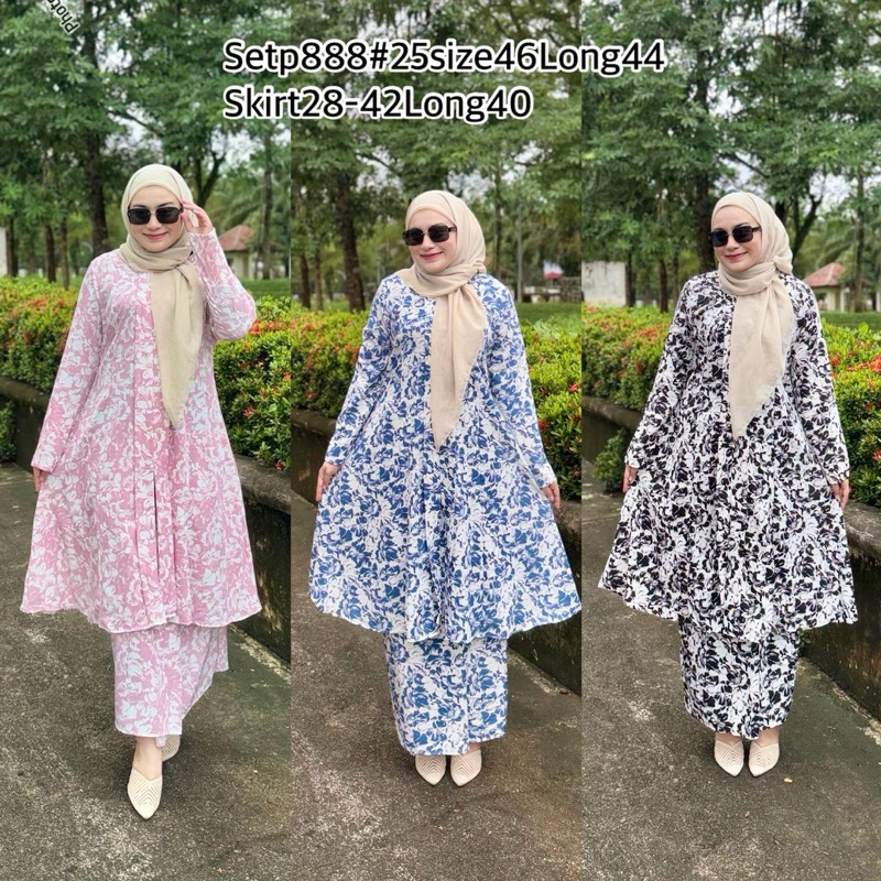 HOT SET🔥SET KURUNG KEBARUNG AISYAA EXCLUSIVE/SET KURUNG KEBARUNG ...