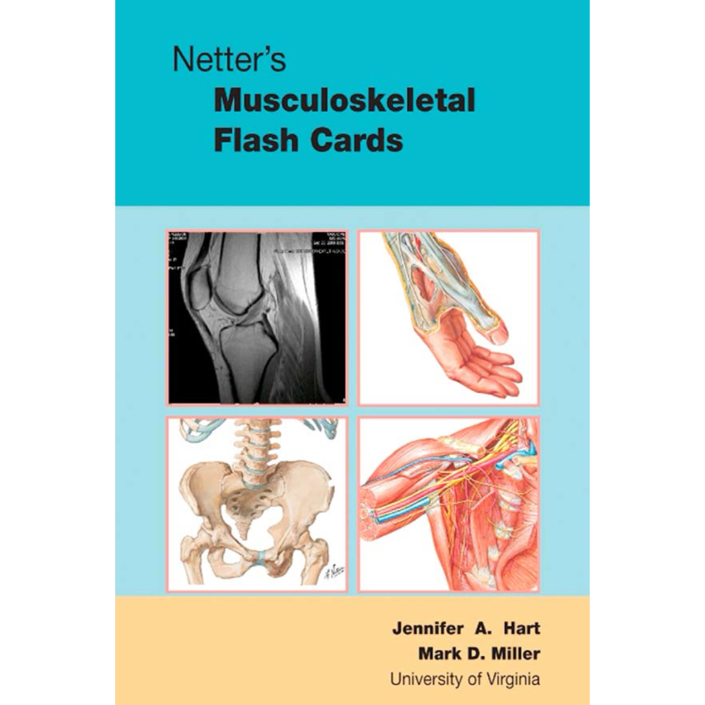 Netter's Musculoskeletal Flash Cards, 1e | Shopee Malaysia