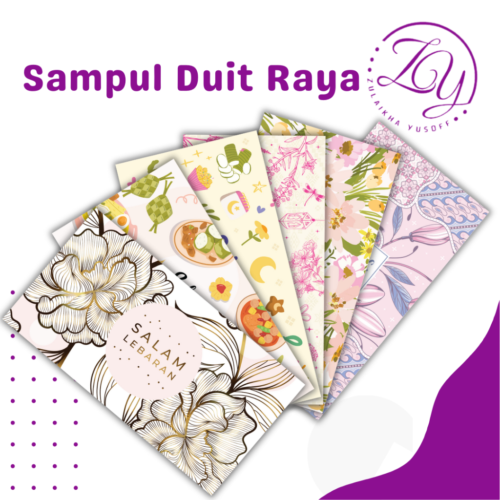 10 pcs / pack SAMPUL DUIT RAYA / ANGPAW | Shopee Malaysia