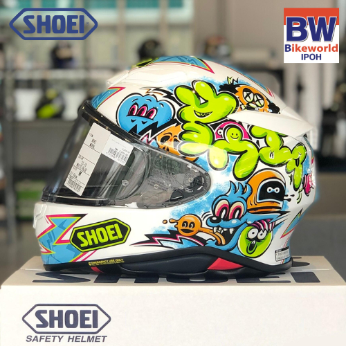 SHOEI NXR2 MURAL TC-10 ORIGINAL [BikeWorld IPOH] | Shopee Malaysia
