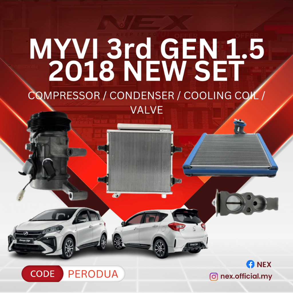 PERODUA MYVI 3RD GEN 1.5 2018 NEW SET | Shopee Malaysia
