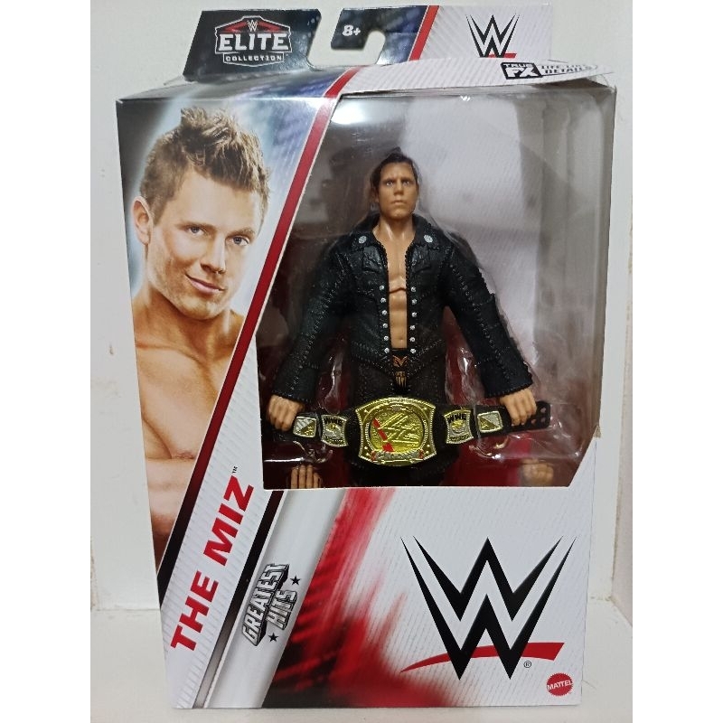 Mattel WWE Elite Greatest Hits The Miz Wrestling Action Figure | Shopee ...