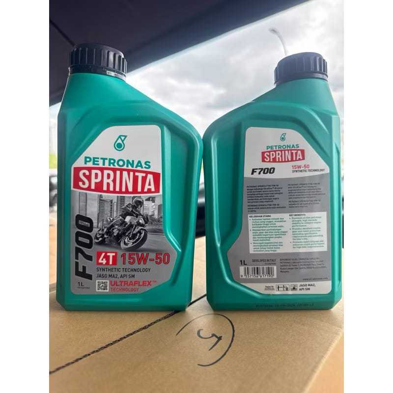 Petronas F700 15W50 (New Packing)PETRONAS Sprinta F700 15W-50 Semi ...
