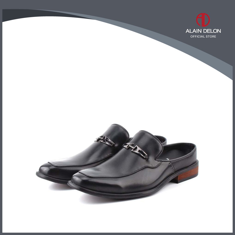 ALAIN DELON Men's Business Shoes -PU Leather-202309-BE1-1P-BLACK ...