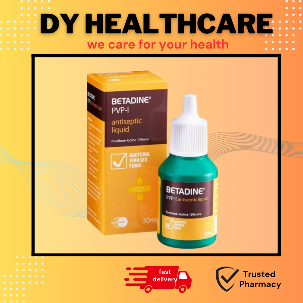 Betadine PVP-I Antiseptic Liquid 30ml | Shopee Malaysia
