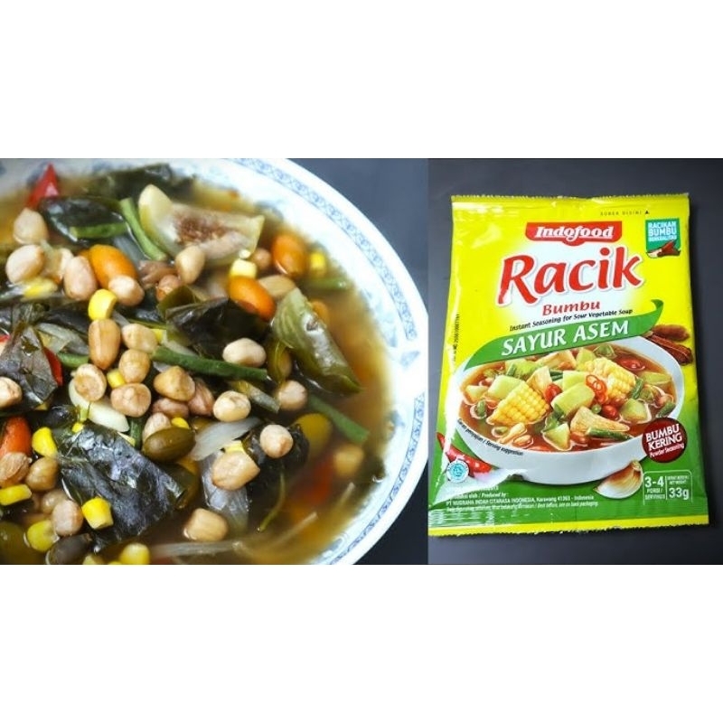 BUMBU RACIK SAYUR ASEM KHAS INDONESIA _ 33gram 💥 READY STOCK 💥 | Shopee ...