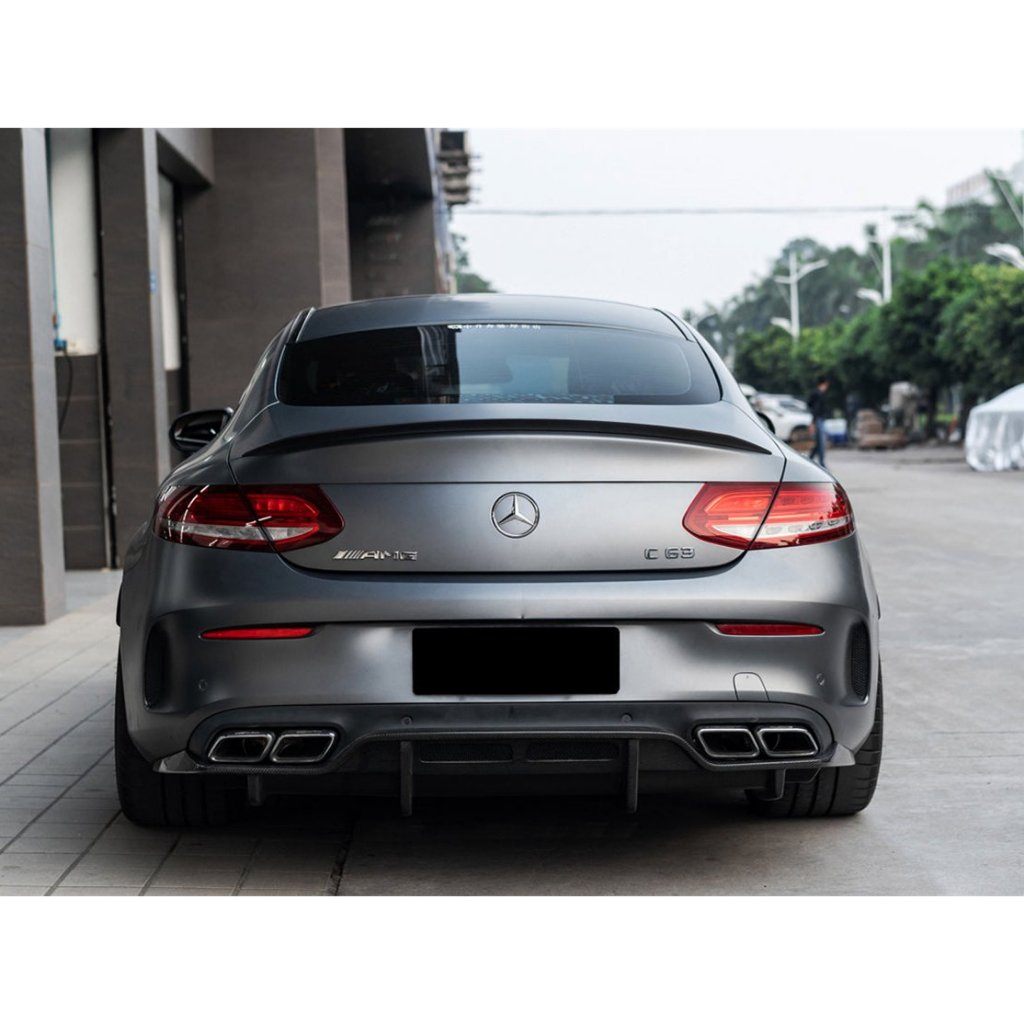 Mercedes W205 Coupe C63 PSM Diffuser Carbon | Shopee Malaysia