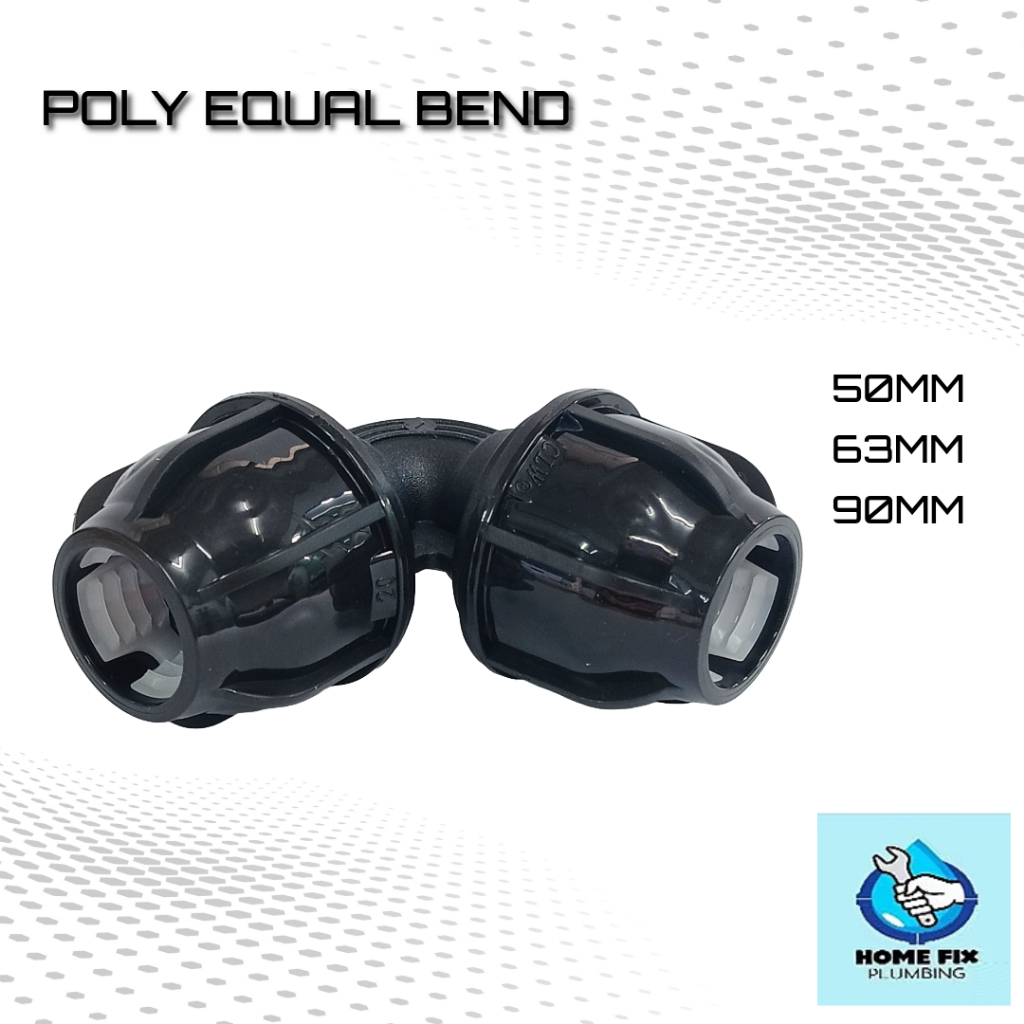 POLY EQUAL BEND/ELBOW (50MM, 63MM, 90MM) | Shopee Malaysia