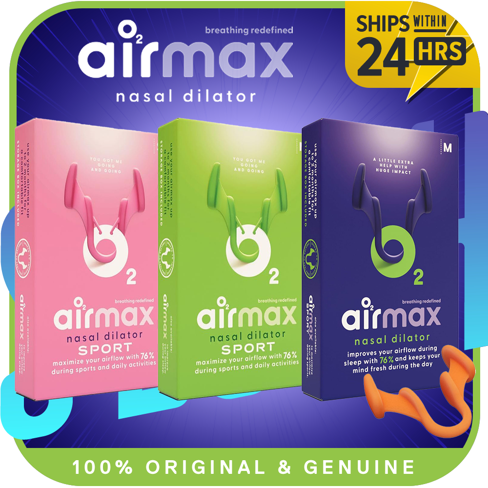 GENUINE Airmax Nasal Dilator | Anti Snore Devices | Breathe Better with ...