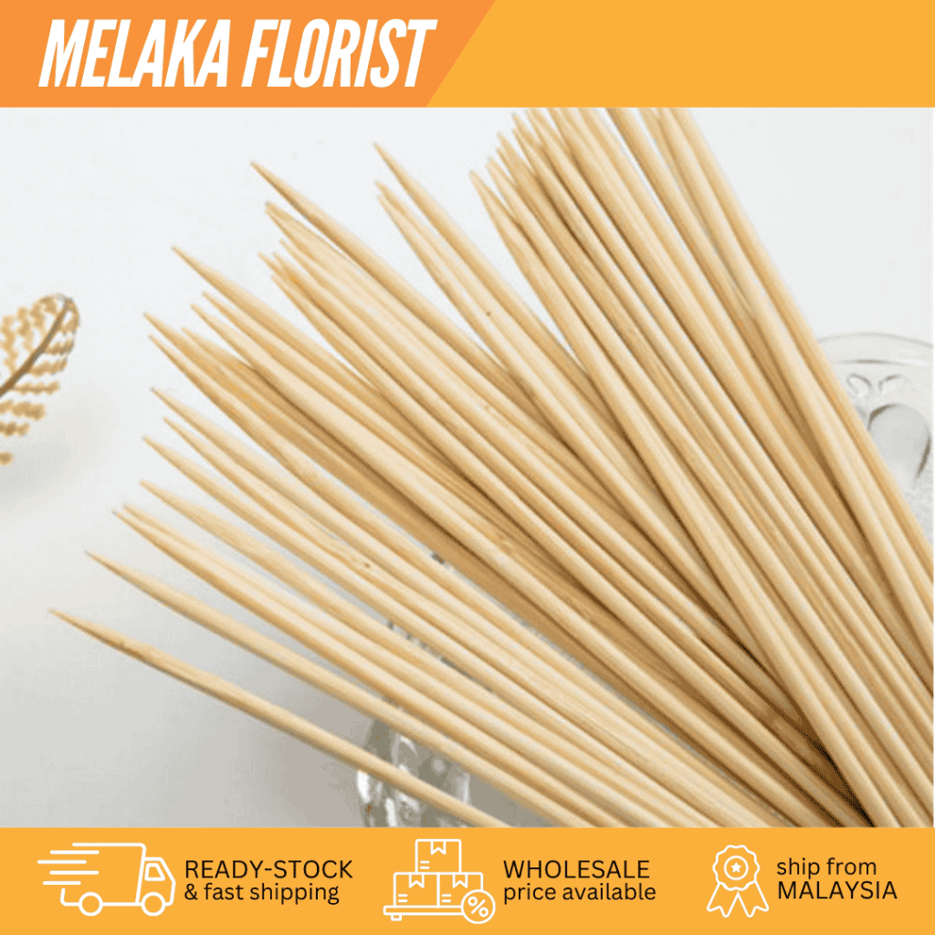 BAMBOO STICK LIDI BUNGA TELUR SATAY BAMBOO STICK KAYU CUCUK SATAY ...