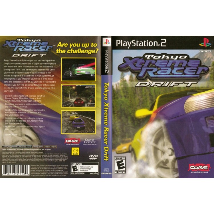 PS2 Tokyo Xtreme Racer - Drift (DVD GAME) | Shopee Malaysia