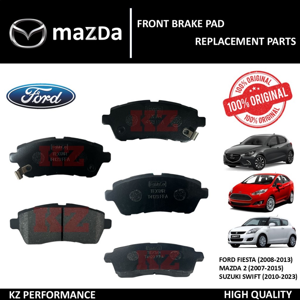 FORD FIESTA CL MAZDA 2 AED ALD DE SUZUKI SWIFT Z12 M16 FRONT BRAKE PAD ...