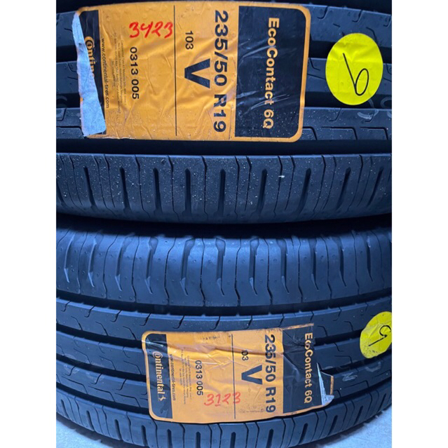 235/50r19 CONTINENTAL ECOCONTACT 6Q NEW TYRE (year23) 235 50 19 | Shopee Malaysia