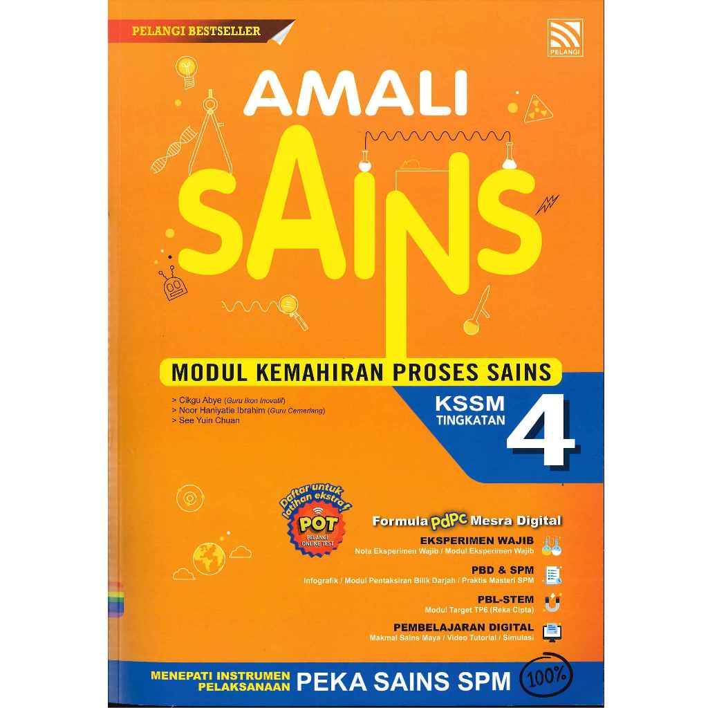 AMALI SAINS - MODUL KEMAHIRAN PROSES SAINS TINGKATAN 4 KSSM | Shopee Malaysia