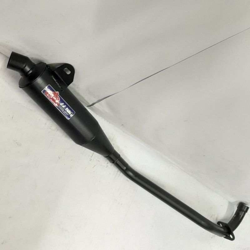 MODENAS KRISS 110 HONDA EX5 BLACK COBRA RACING EXHAUST PIPE 28MM | Shopee Malaysia