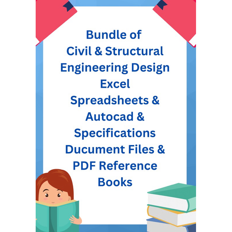 Bundle of Civil & Structural Engineering Design Excel Spreadsheets ...