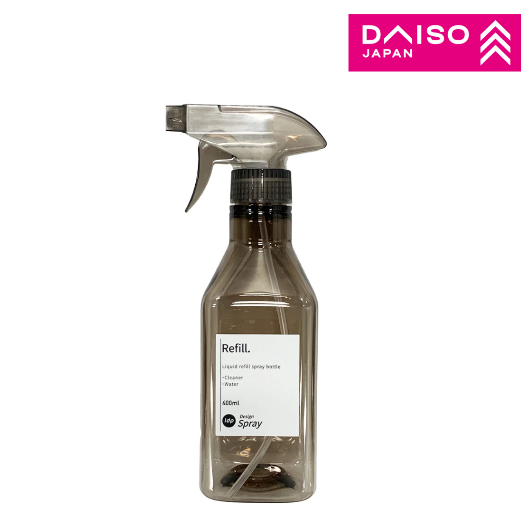 DAISO 1dp Spray Bottle 400ml Square Amber | Shopee Malaysia