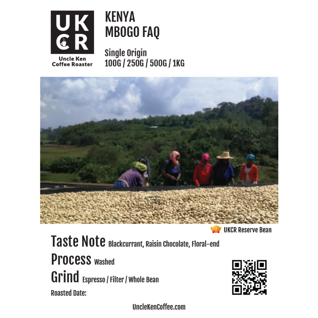 UKCR - Kenya Mbogo (Washed) 100% Arabica Coffee 250g/500g/1kg | Shopee ...