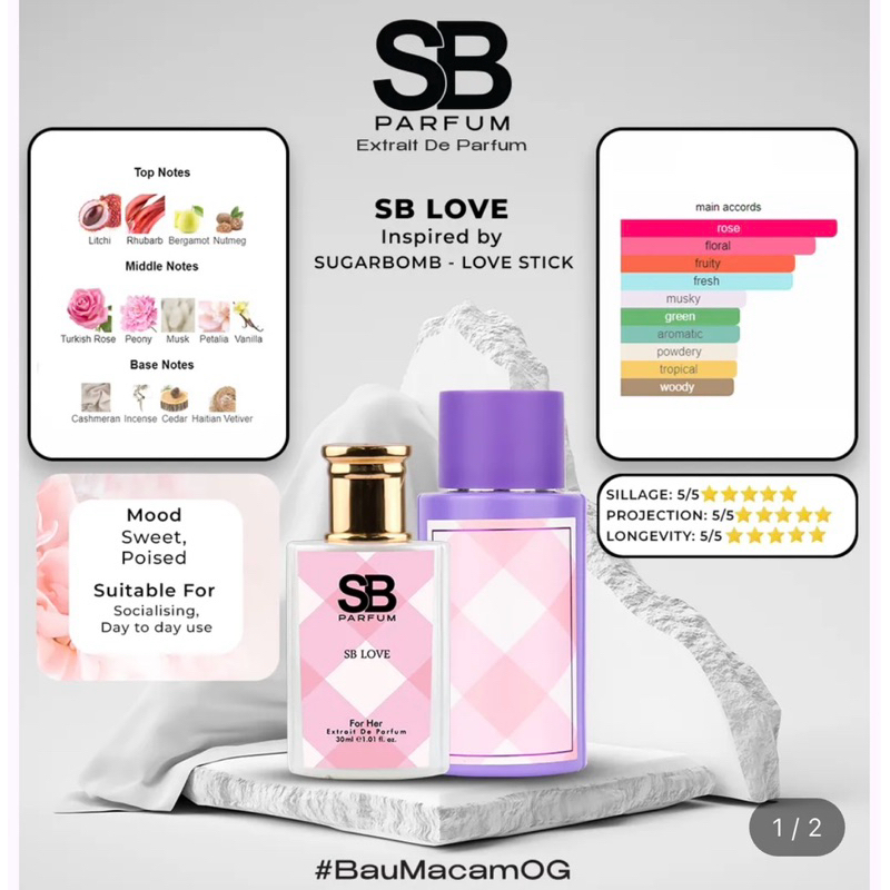SB PARFUM FOR WOMEN 30ML | Shopee Malaysia
