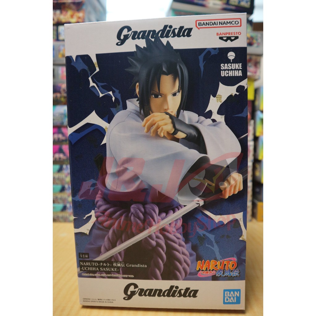 BANPRESTO NARUTO SHIPPUDEN GRANDISTA UCHIHA SASUKE | Shopee Malaysia