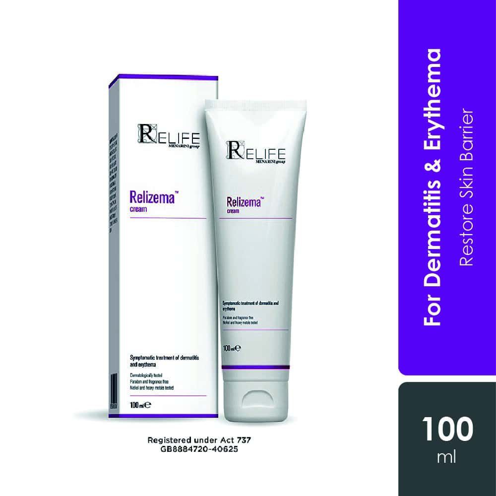 Relife Menarini Relizema Cream 100ml | Shopee Malaysia