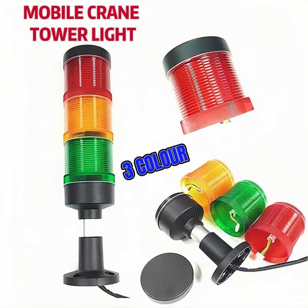 Multi-Layer Warning Light DC 24V Sound and Light Alarm Signal Light ...