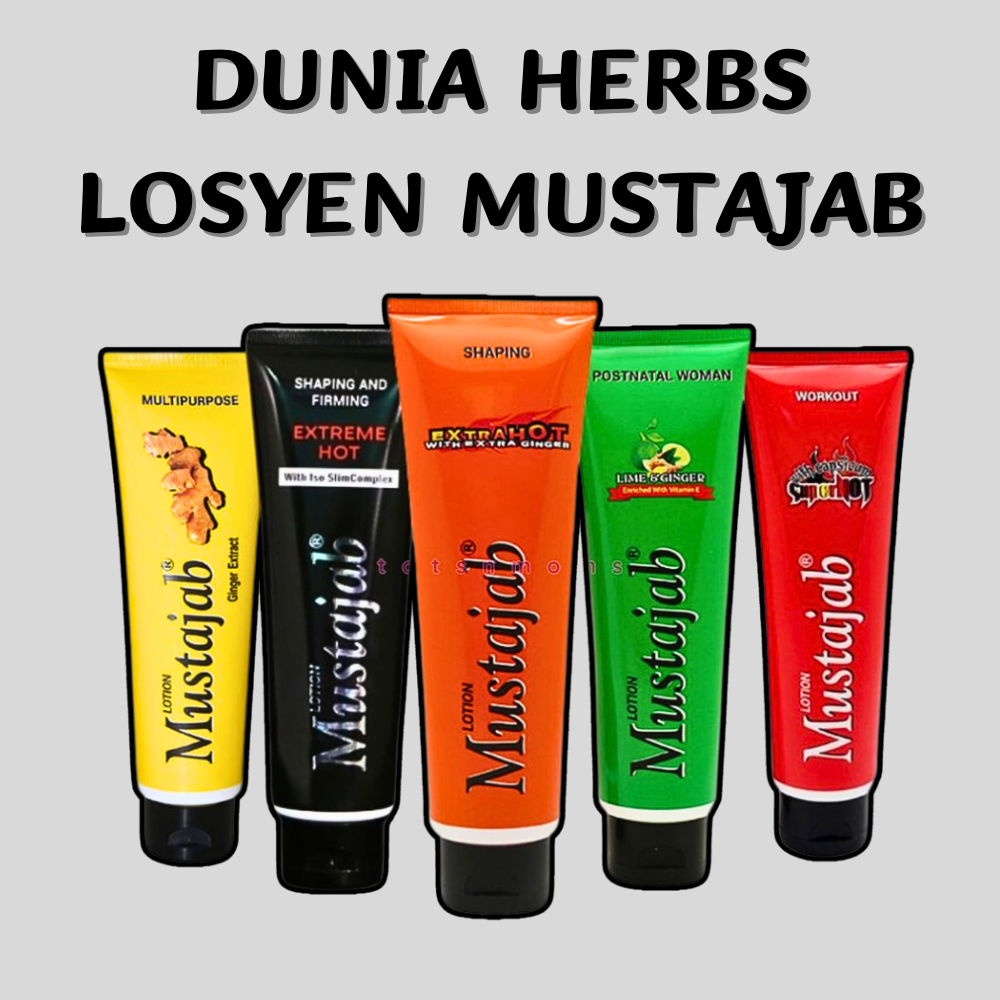 DUNIA HERBS LOSYEN MUSTAJAB DUNIA HERBS 100%ORI | Shopee Malaysia